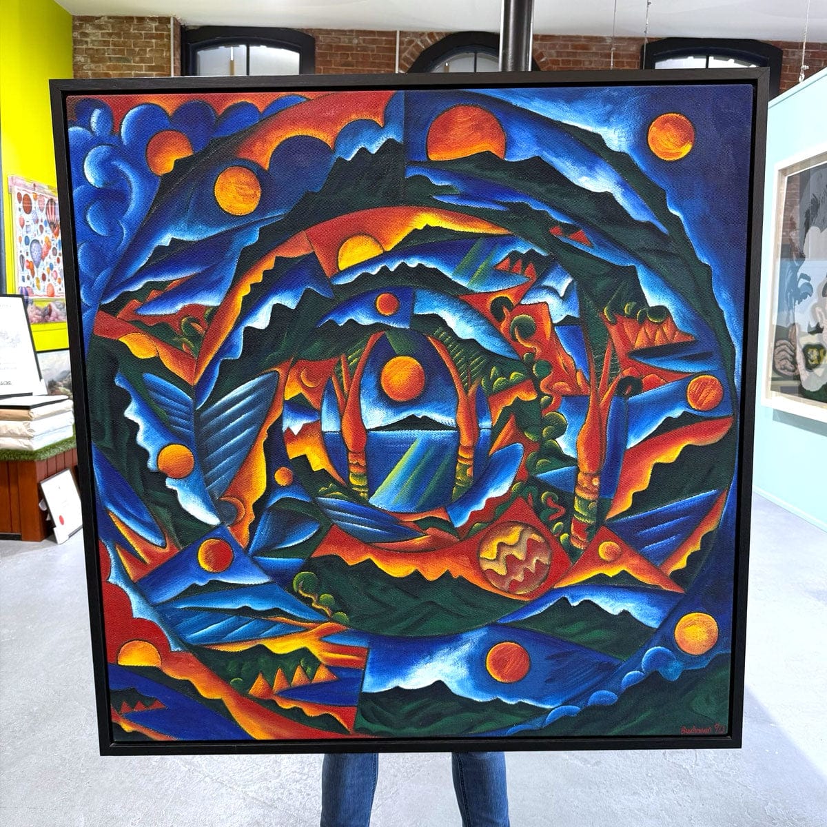 Untitled 1990 - Dean Buchanan – Fishmob - Iconic NZ art prints