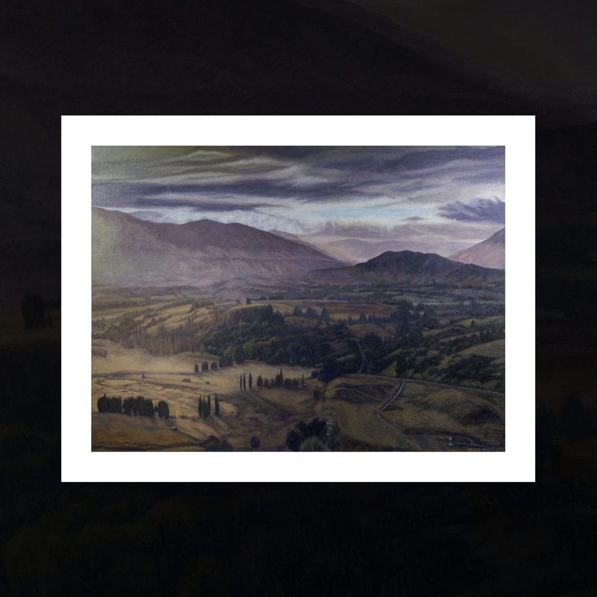 'The Basin' art print by Dick Frizzell – Fishmob - Iconic NZ art prints