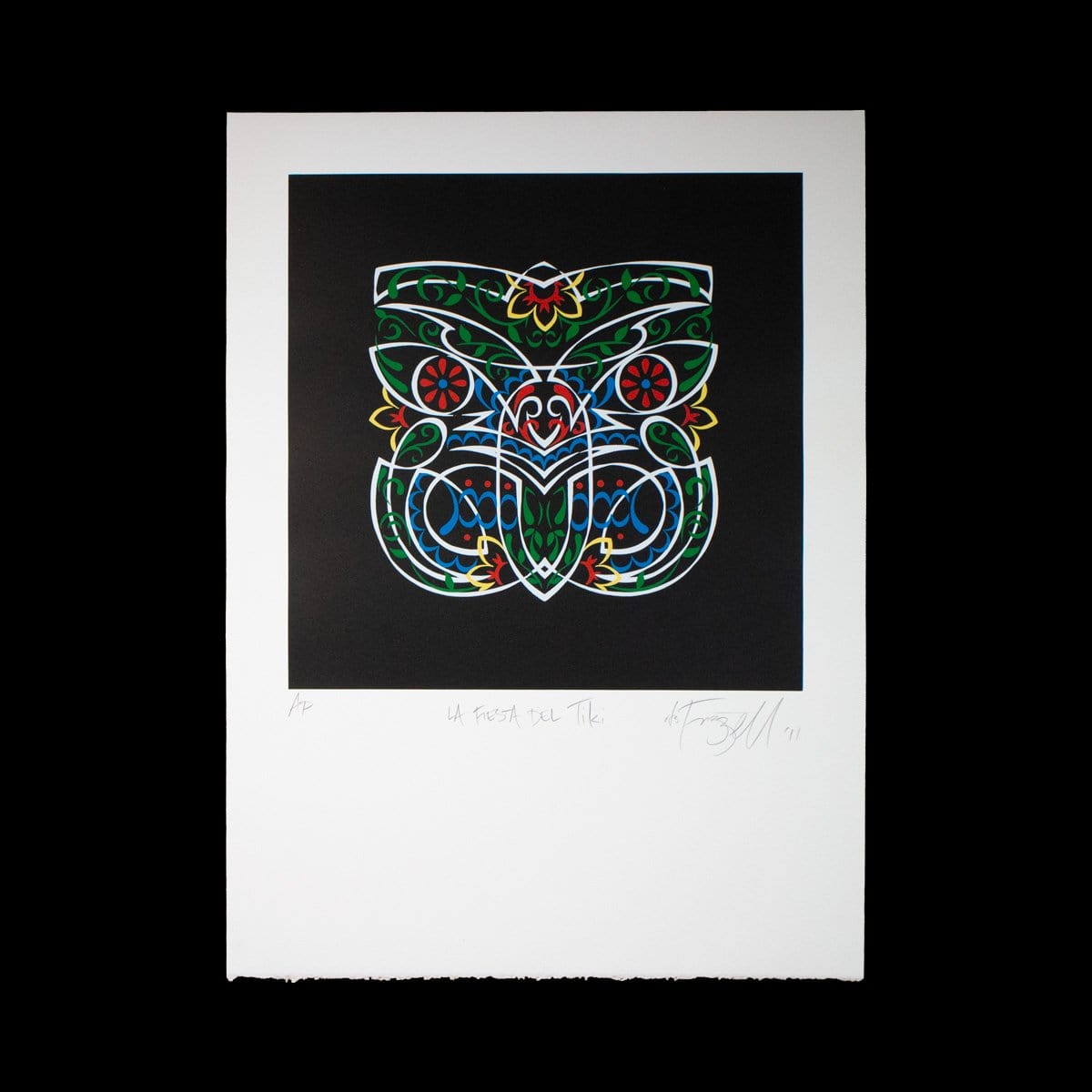 "La Fiesta Tiki" limited edition AP screen print by Otis Frizzell ...