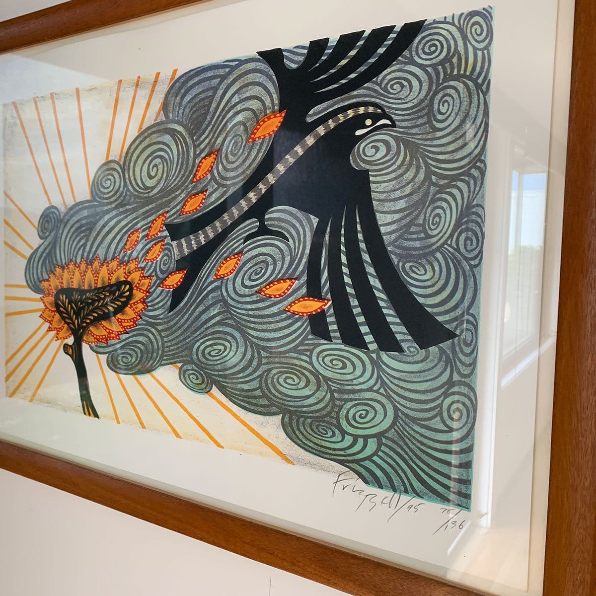 'Untitled' art print by Dick Frizzell (78/136) – Fishmob - Iconic NZ ...