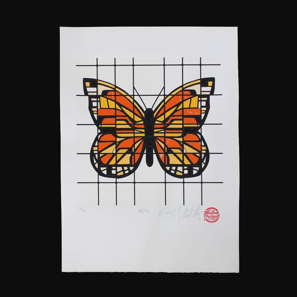 'Meta' limited edition screenprint by Weston Frizzell – Fishmob ...