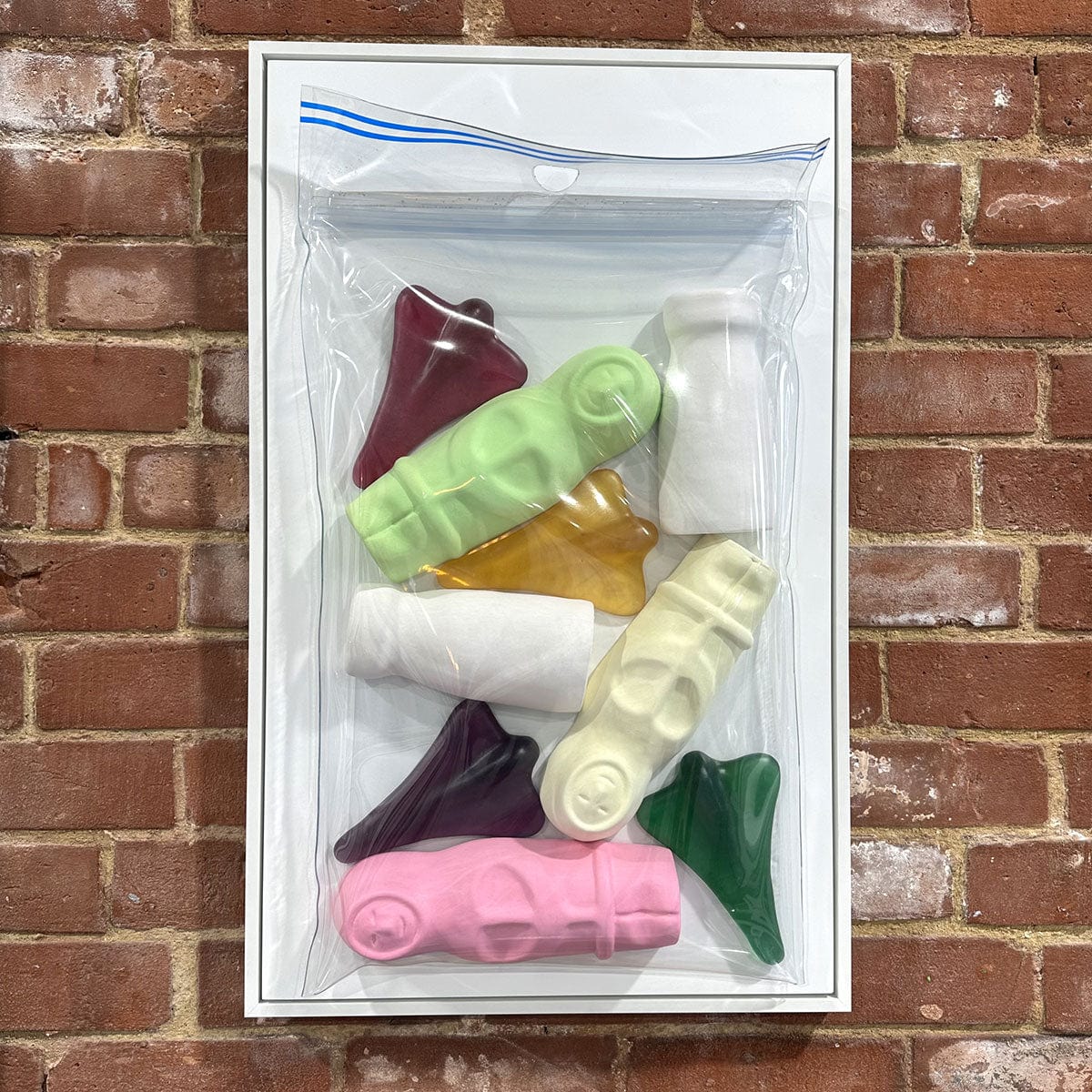 '50c Lolly Bag' Sculptural Wall Art by Simon Lewis Ward – Fishmob ...
