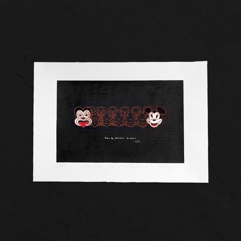 Mickey to Tiki (Reversed) – Limited Edition Screenprint by Dick Frizze ...